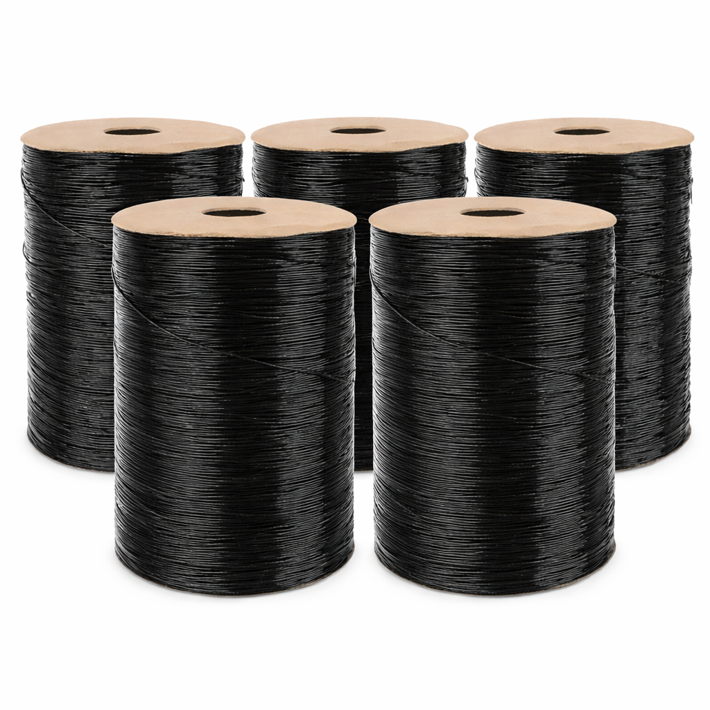 1mm Black Crystal Thread - Beading String - 5500 Yards - Elastic ...