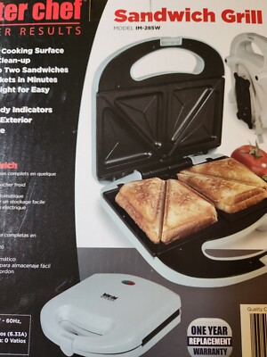 Better Chef Panini IM-285W Sandwich Maker | eBay