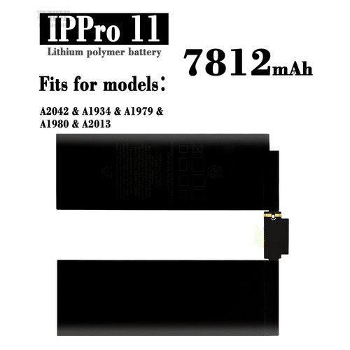 A2042 Battery Replacement For iPad Pro 11" 2018 7812 mAh A1980 A1979 ...