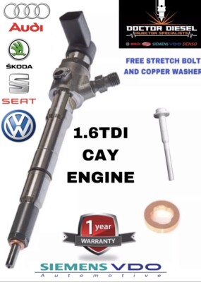Volkswagen Golf 1.6 TDI INJECTOR A2C9626040080 1 YEAR WARRANTY ...