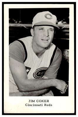 Jim Coker Vintage Baseball Postcard With Name & Team on Front RD12-02 ...