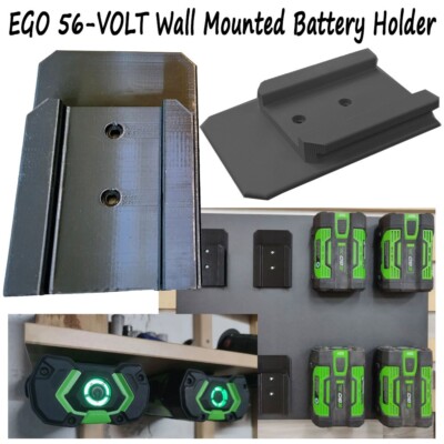 EGO 56-VOLT Wall Mounted Battery Holder Fasttrack Printed Stronger ...
