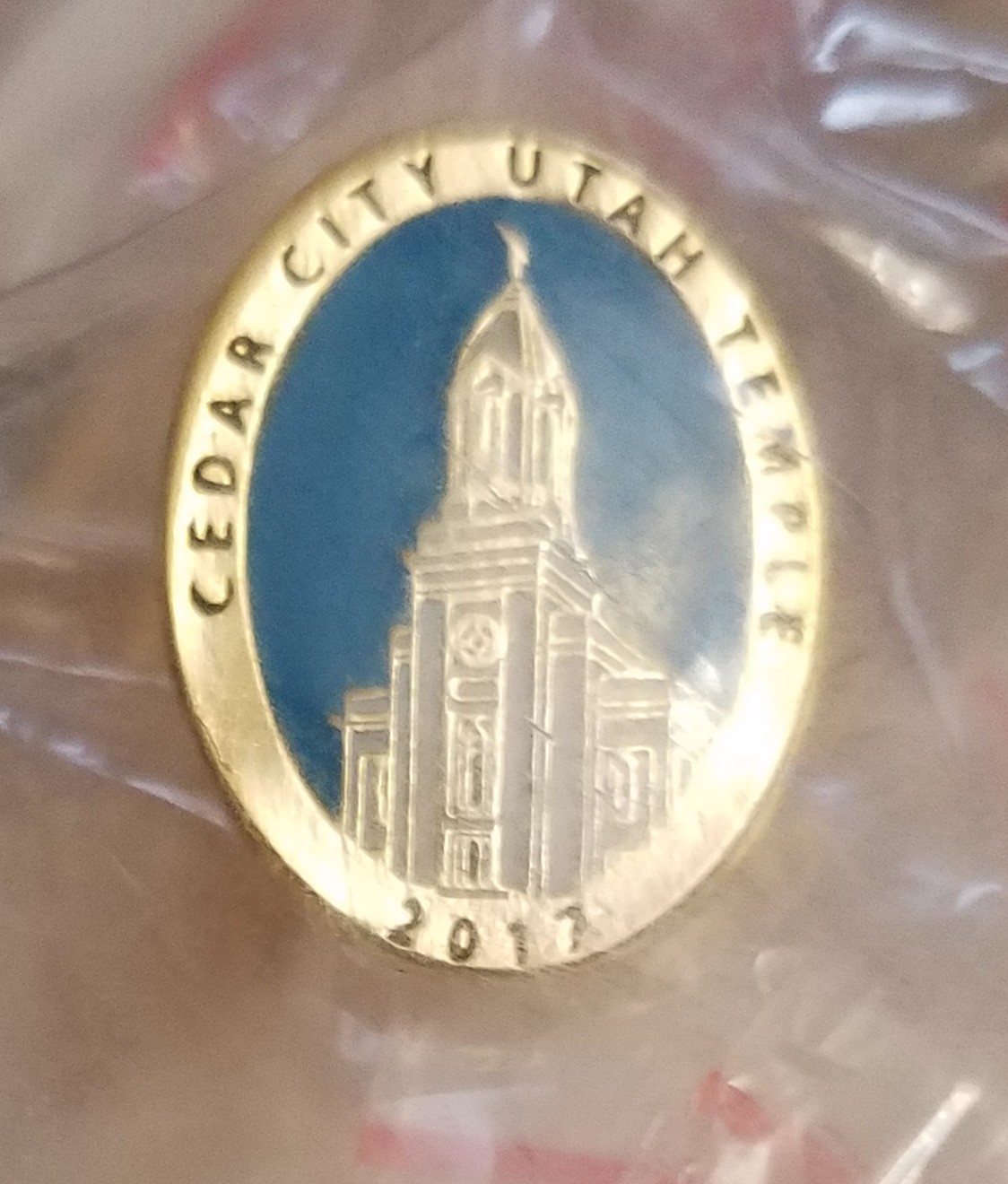 5 pins CEDAR CITY UTAH TEMPLE 2017 DEDICATION 3/4" Lapel Pins mormon ...
