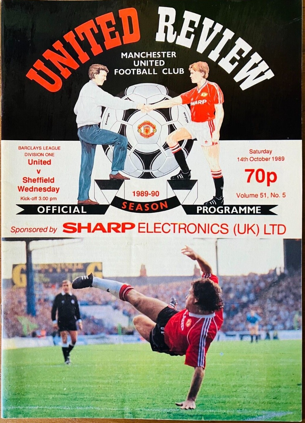 Manchester United Programmes Season 1989/90 *ChooseFrom List* Discount Available | eBay