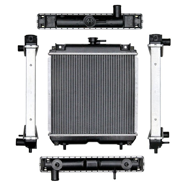 K2110-85010 radiator fits Kubota G2160 GR2100 GR2110 GR2120 ZD18 ZD21 ...