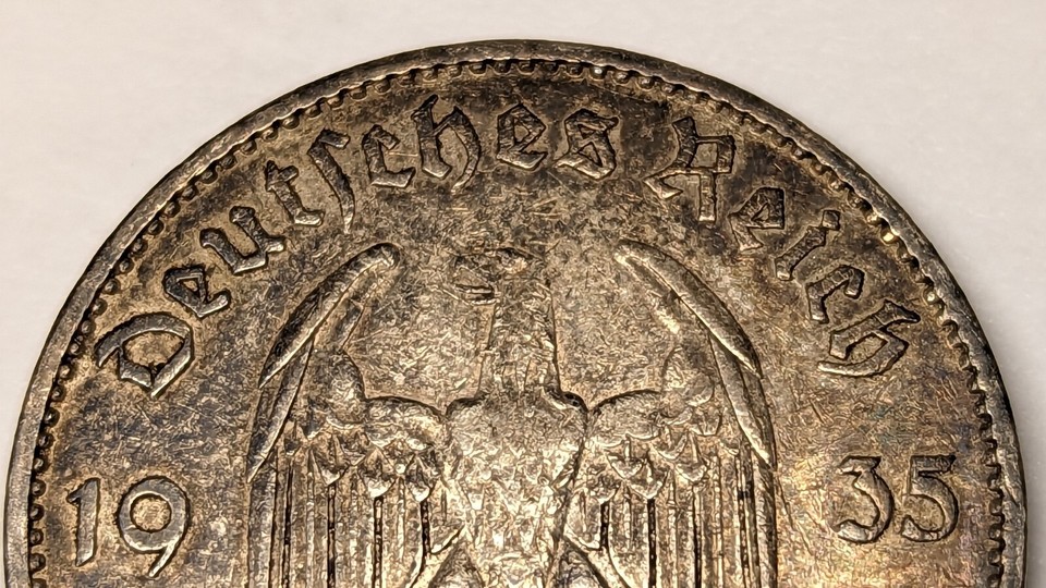 GERMANY SILVER COIN 5 REICHSMARK 1935 | eBay