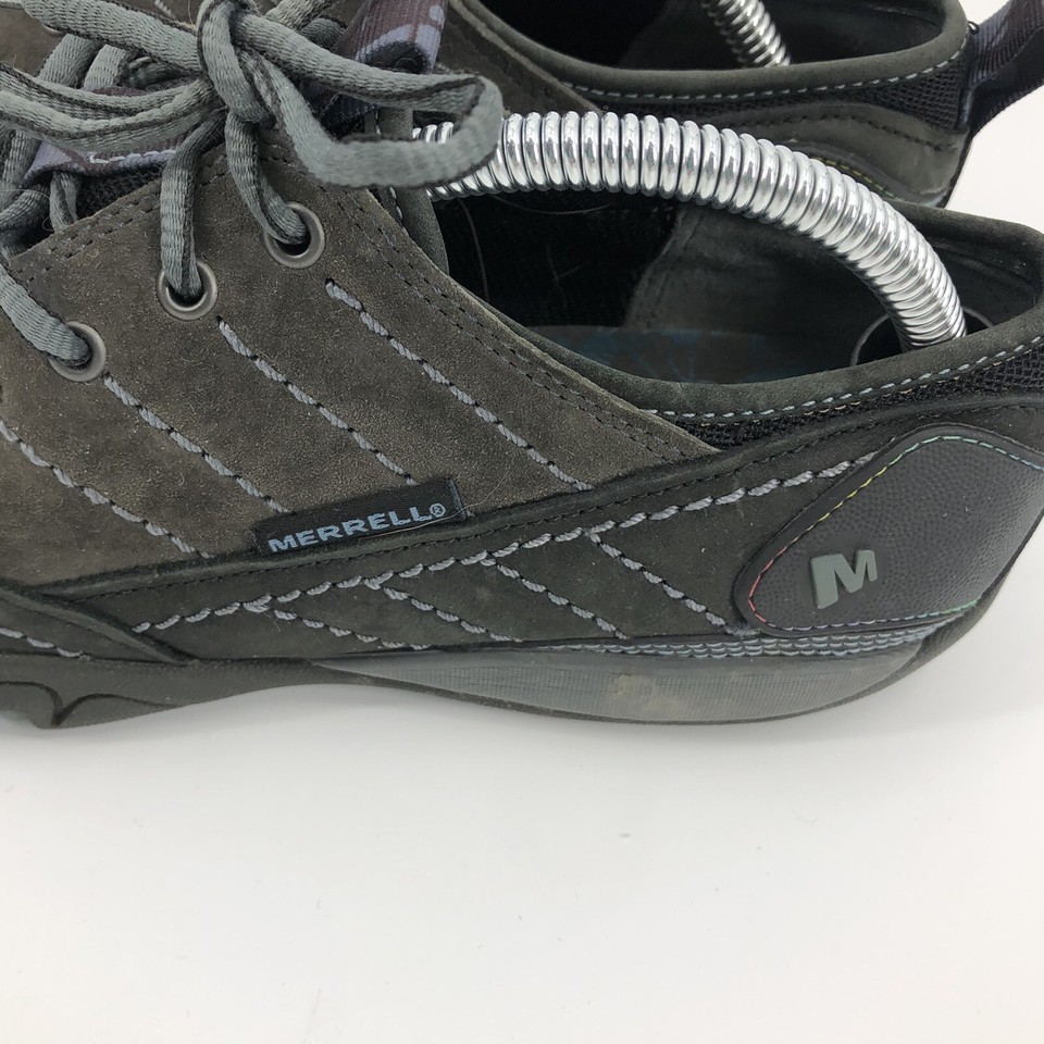 Merrell Mimosa Womens Grey Black Lace Oxford Size 7 Walking Hiking ...