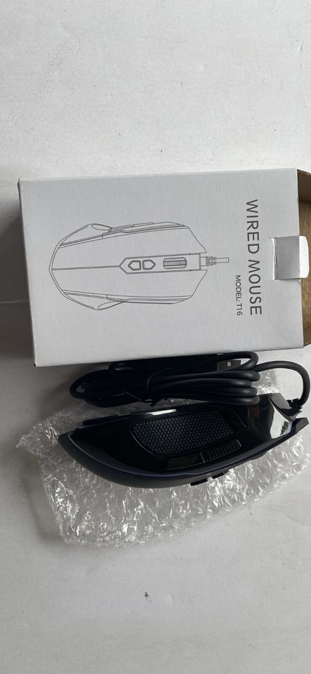 Easterntimes Tech T-16 Wired RGB 8 Programmable Button Gaming Mouse ...