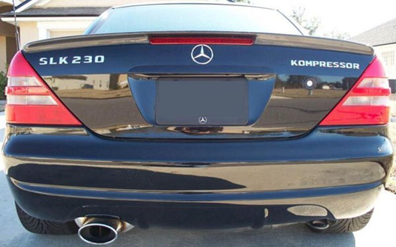 For Carbon Fiber Benz 98-04 R170 Slk A Rear Wing Trunk Spoiler SLK230 ...
