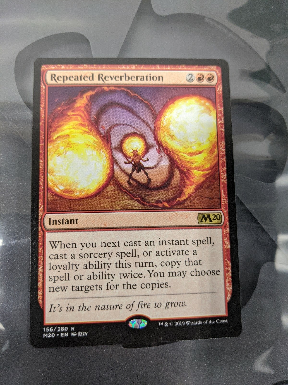 Repeated Reverberation 156/280 Near Mint Magic 2020 Core Set MTG C421 ...