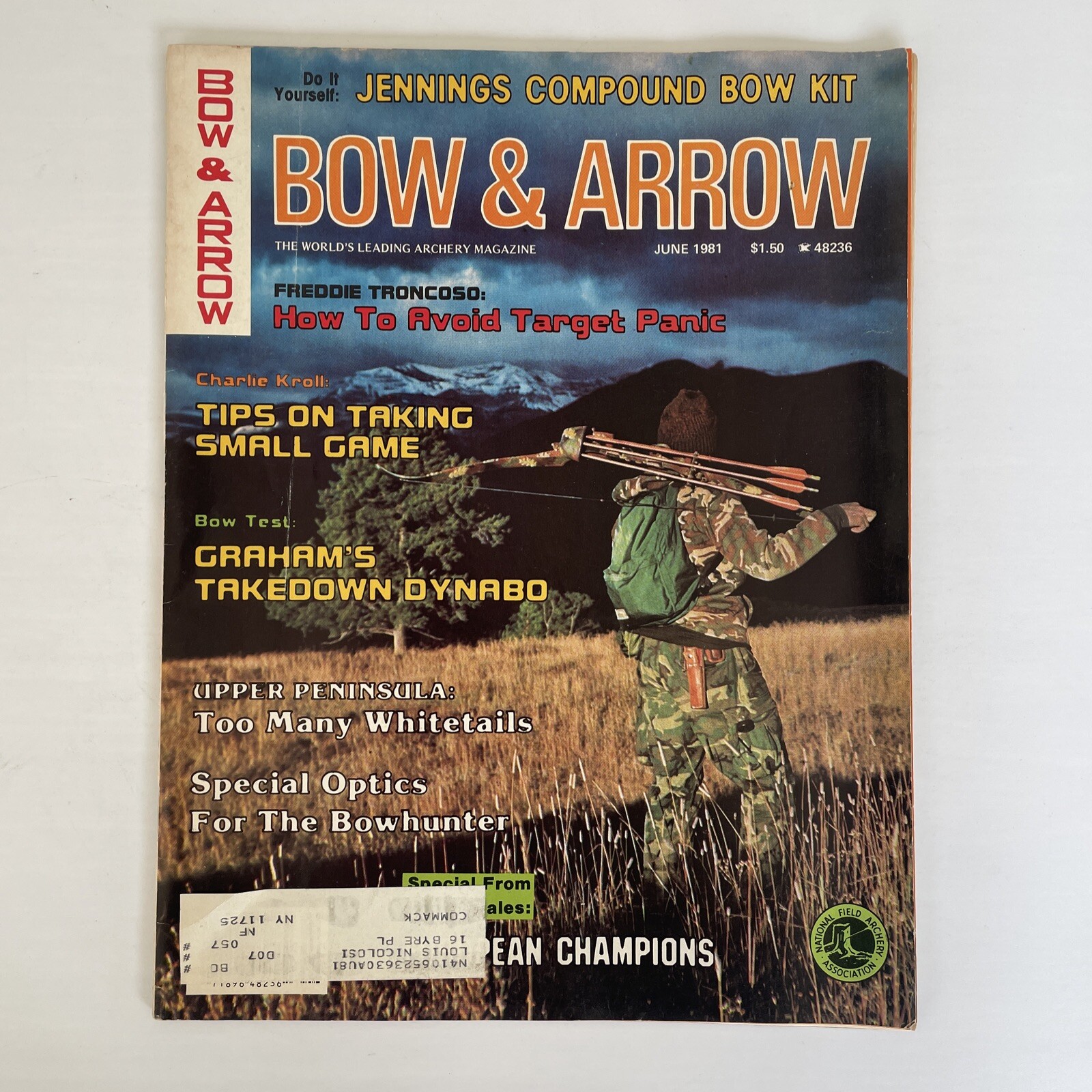 Bow & Arrow Magazine June 1981 How to Avoid Target Panic | eBay