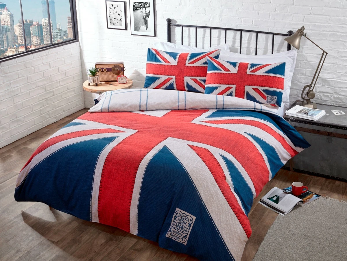 Vintage Union Jack Bedding