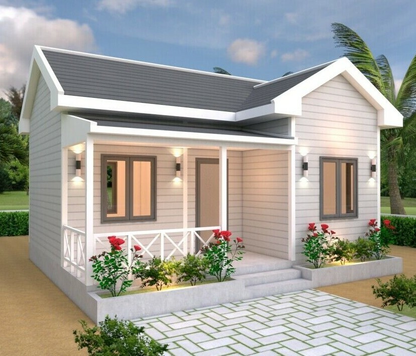 Simple Roof Country House Plans