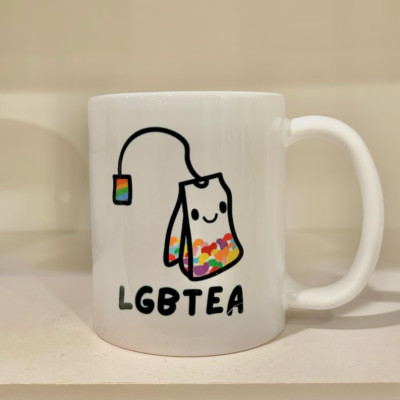 LGBTea Mug - Cute support for lgbt+ friends, supportive present. 11oz ...