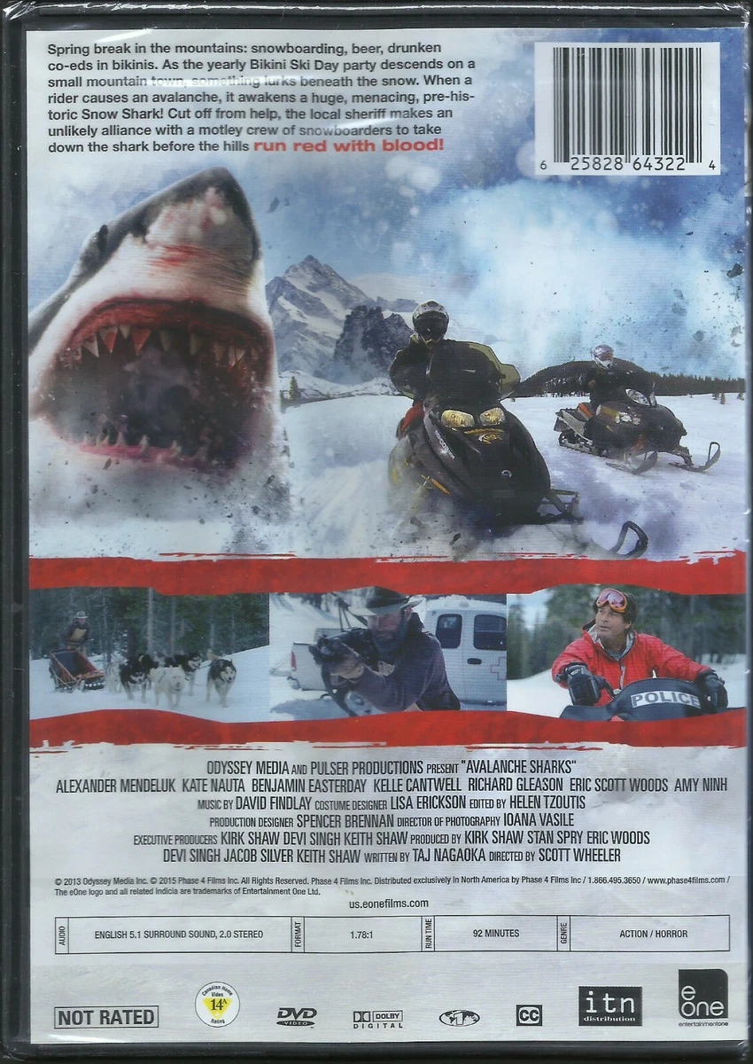 Avalanche Sharks Dvd