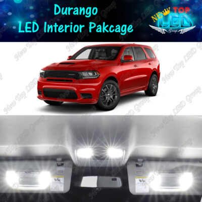17x White LED Interior Lights Package for 2011 - 2019 2020 2021 Dodge ...
