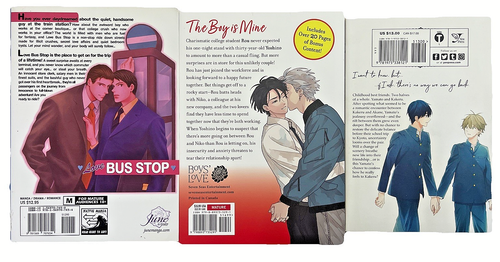 Yaoi BL Boys Love Manga Lot of 3 books | eBay