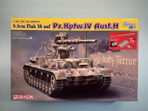 Dragon 1/35 8.8cm Flak 36 w/ Pz.Kpfw IV Ausf.H NEW/SEALED BOX 6829 | eBay