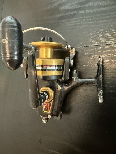 Penn 650SS Vintage Spinning Fishing Reel Made in USA, PARTS ONLY BROKEN ...