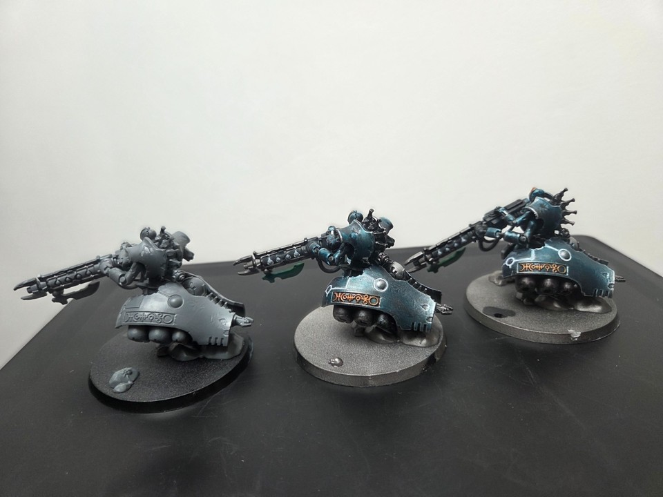 necron Lokhust Heavy Destroyer warhammer 40k, 3man squad | eBay UK