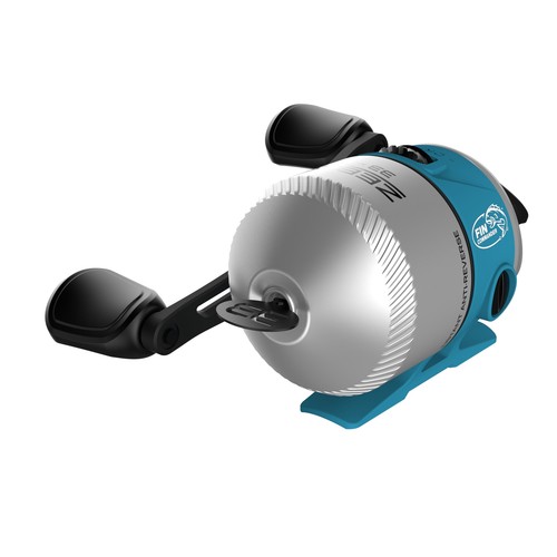 Zebco Fin Commander Spincast Reel/Fishing Rod Combo 5-Foot 2-Piece ...