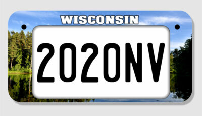 UTV/ATV license Plate Wisconsin Lake 1 5"X10" | eBay
