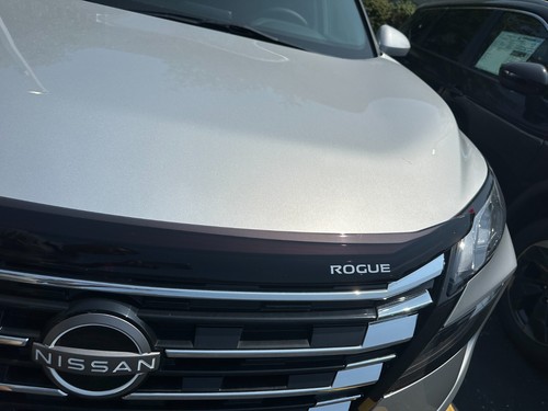 NEW OEM 2021-2024 NISSAN ROGUE FRONT HOOD / WIND PROTECTOR - SMOKE ...