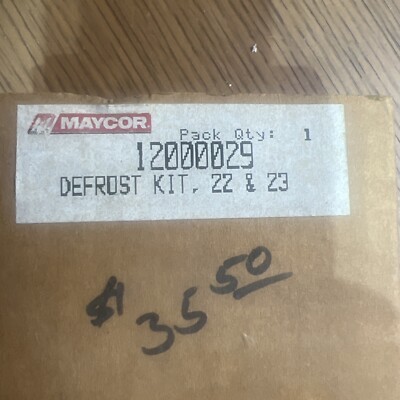 New Maytag Refrigerator Defrost Kit 22&23 12000029 | eBay