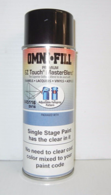 Premium Gloss Touch Up Spray Paint code 466 Barents Blue Metallic For ...