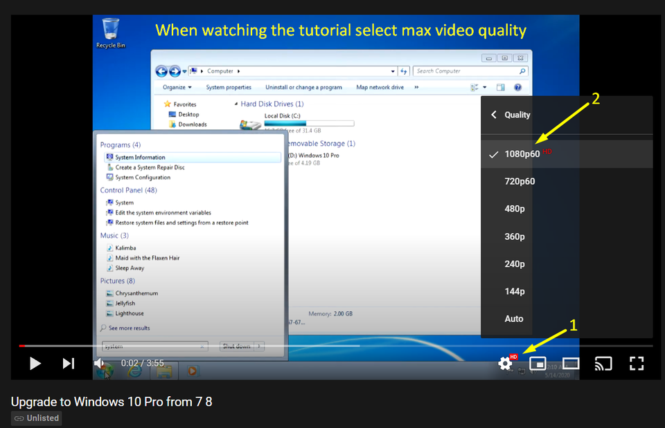 Windows 10 Pro 64-bit DVD Upgrade from 7/8/8.1, 10 Home or Clean ...