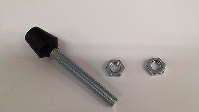 NEW DESTACO, 527208, 3/8-16 Flat Tip Spindle Clamp, Neoprene, Oil ...