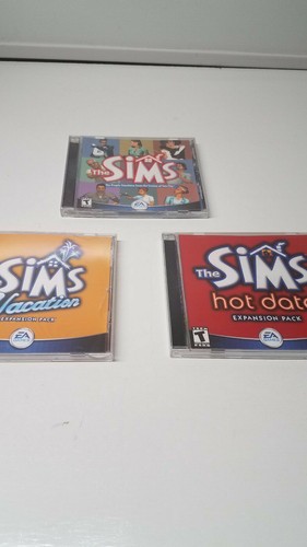 The Sims Hot Date/VACATION Expansion Pack & People Simulator PC Games ...