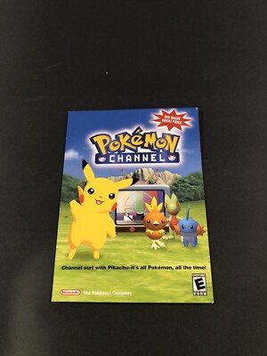Pokémon Channel GameCube Promo Pamphlet Insert | eBay