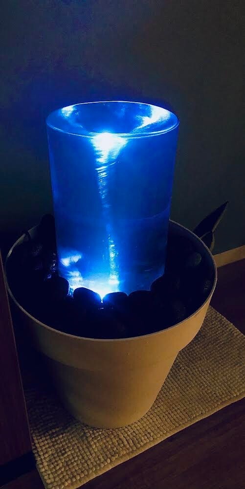 The Vortex Fountain Waterfall KIT - The unique IndoorOutdoor Water ...