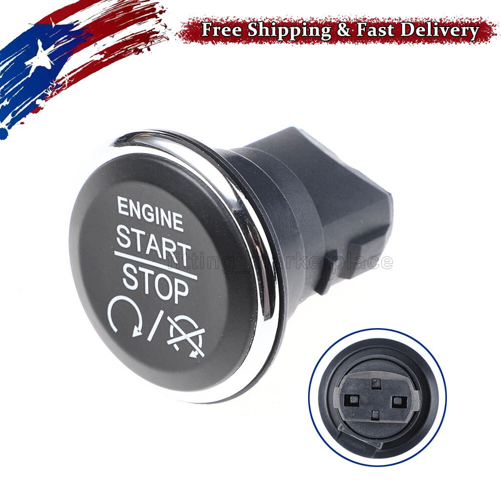 1FU931X9AC Push Button Engine Ignition Start Stop Switch For Jeep ...