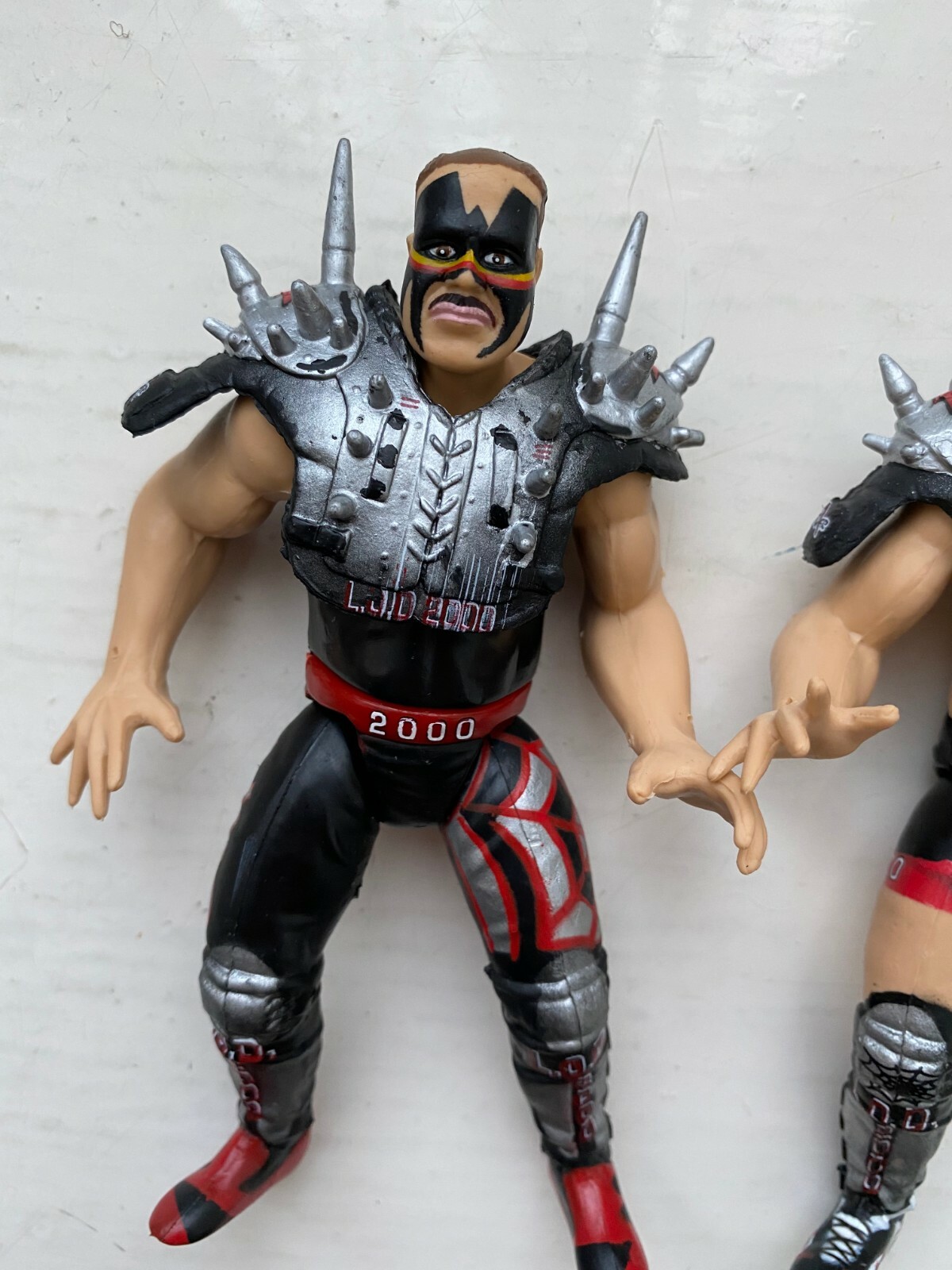 WWE WWF LEGION OF DOOM HAWK & ANIMAL WRESTLING JAKKS ACTION FIGURE BCA ...