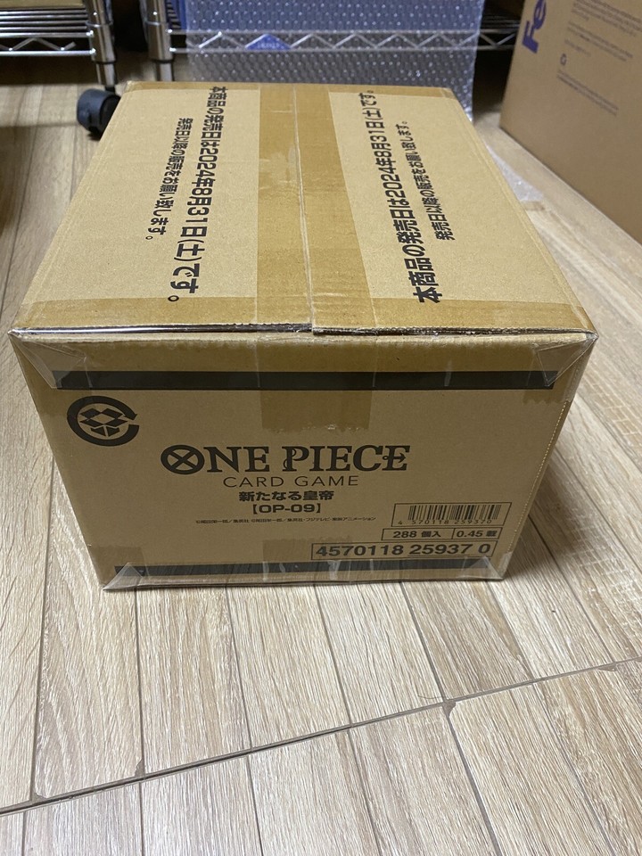 ONE PIECE Card Game The Four Emperors OP09 Sealed Case (12 Boxes ...