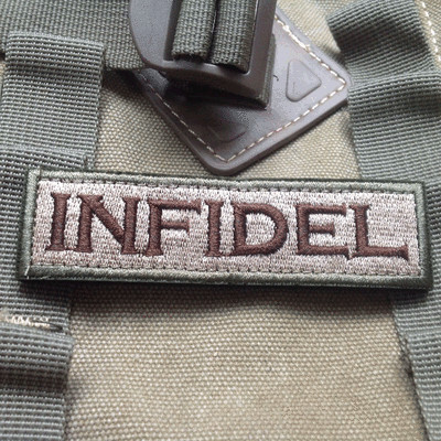 2PCS U.S. INFIDEL TACTICAL MILITARY USA ARMY ISAF BADGE SWAT HOOK LOOP PATCH TAN | eBay