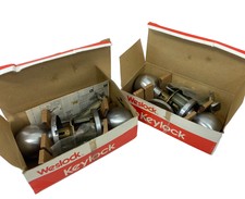 Weslock - Brass Highlight - Regency - Entry Door Knob Keylock Set - 840 ...