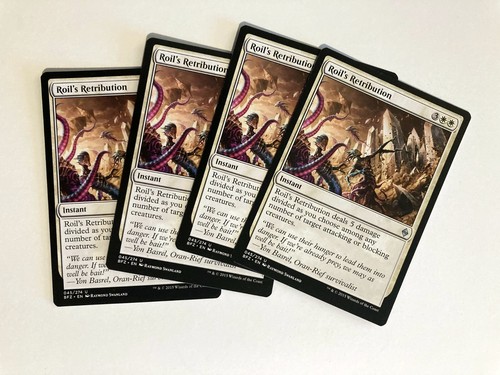 Roil's Retribution (4) Battle for Zendikar NM MTG Magic the Gathering ...