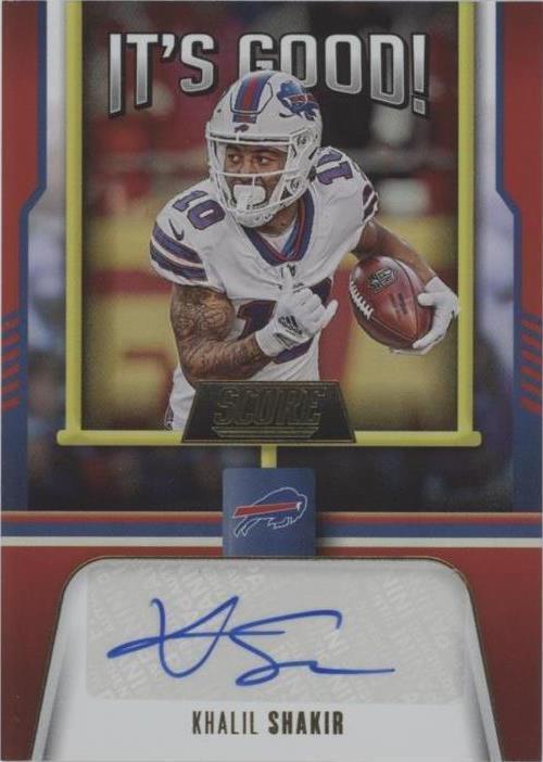 2023 Score - It's Good! Autographs Khalil Shakir #IG-26 (AU) for sale ...