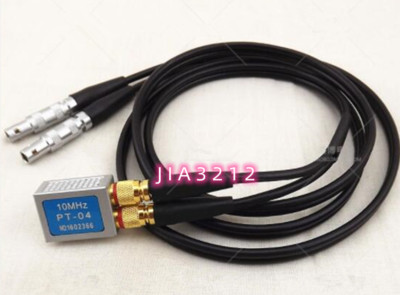 For DA312 Ultrasonic Thickness Gauge Probe+Probe Cable 10MHz PT04 #JIA ...
