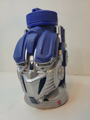 Universal Studios Transformers plastic souvenir drink cup mug Optimus ...