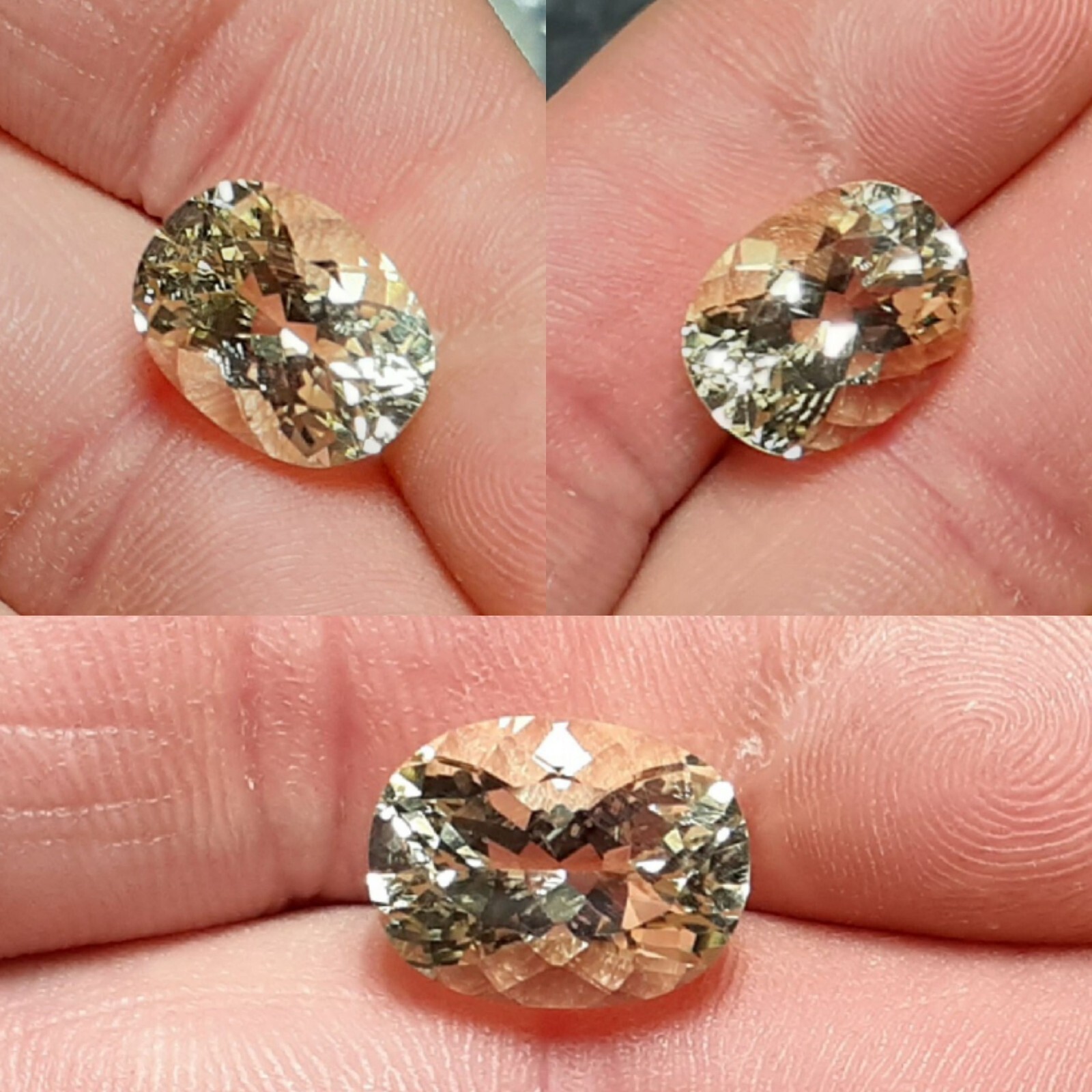 7.60ct DAZZLING Rare & Highly Prized Faceted Bytownite Portugese Cut ...