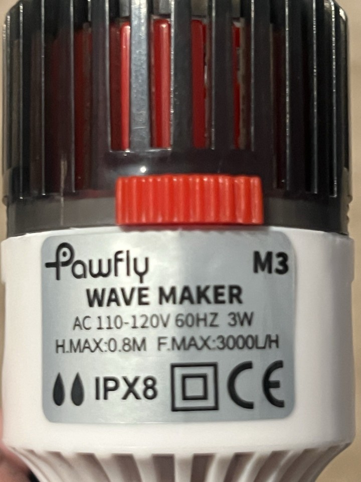 Aquarium Wave Maker Fish Tanks Up To 50 Gallons 800 GPH Adjustable New ...