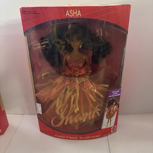 1991 Shani Friend Asha Barbie Doll African American AA 1752 NRFB Mattel ...