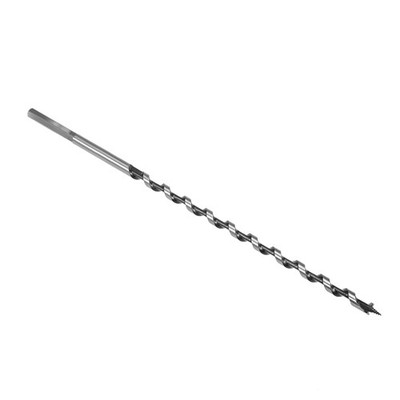 Auger Drill Bit Wood Hex Shank 6mm Dia High Carbon Steel Bench Drill ...