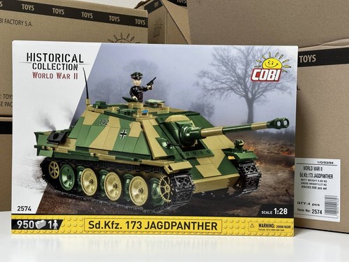 New Unopened Cobi 2574 sd.kfz 173 Jagdpanther Tank World War II WWII ...