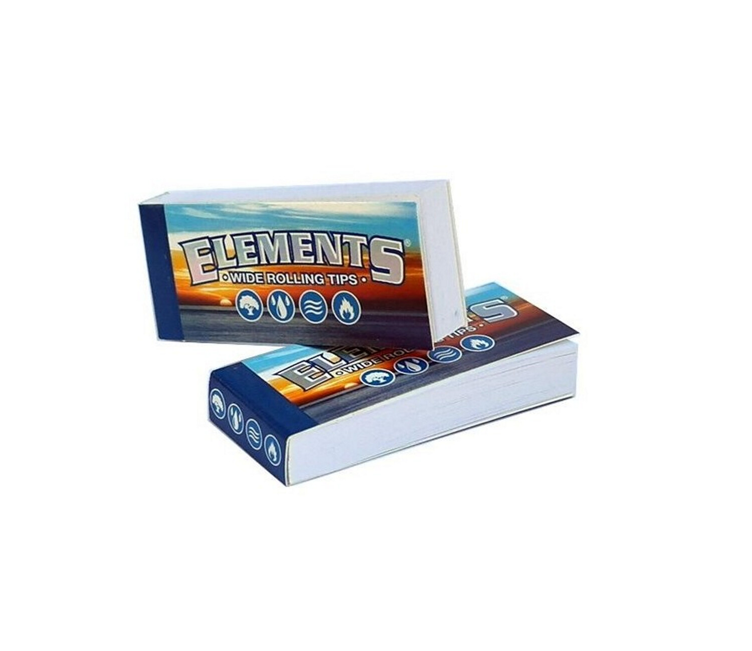 Elements Wide Rolling Tips Cigarette Filter Joint Roller Papers Roaches ...