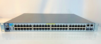 HP J9778A ProCurve 2530-48 Rack Mountable 48-Port PoE+ Network Switch ...